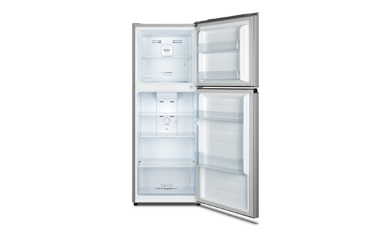 HRTF205S 205L Top mount Refrigerator (Silver)