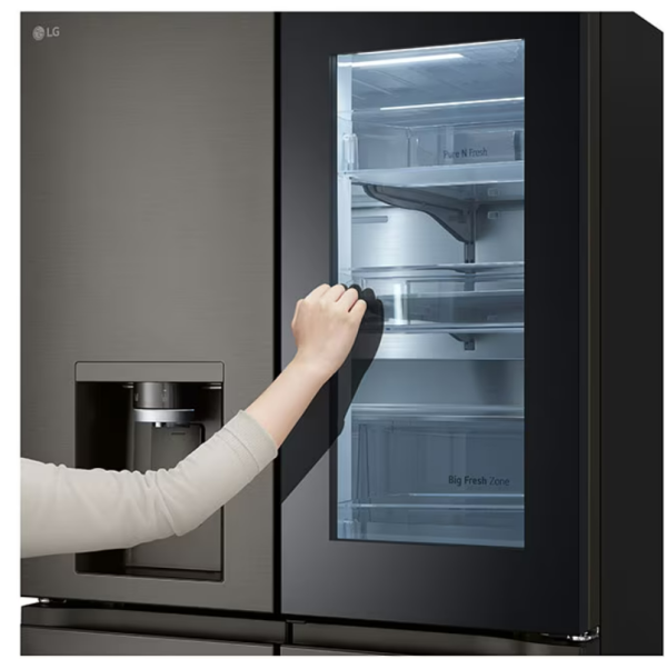 Smart Electrical Outlet-LG GF-V700BSLC 642L French Door Fridge