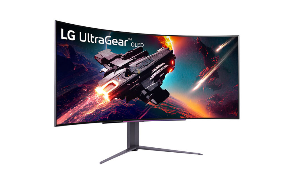 LG 45GS96QB-B UltraGear 45inch OLED Curved Monitor